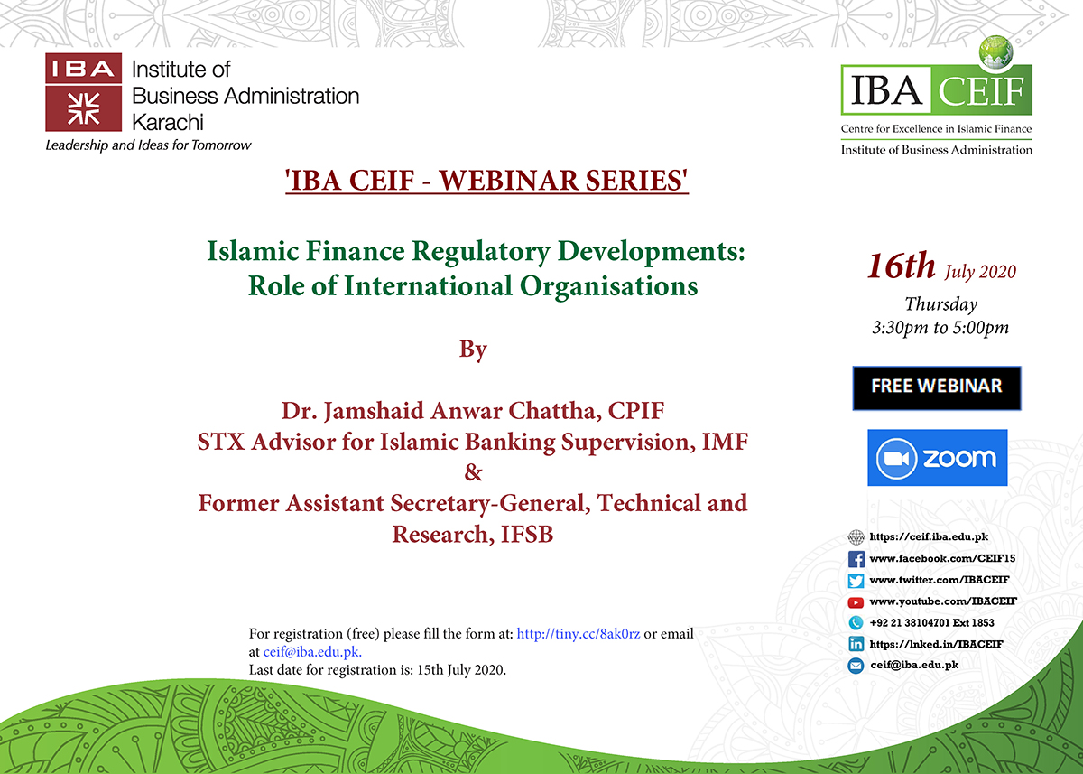 IBA - Centre for Excellence in Islamic Finance